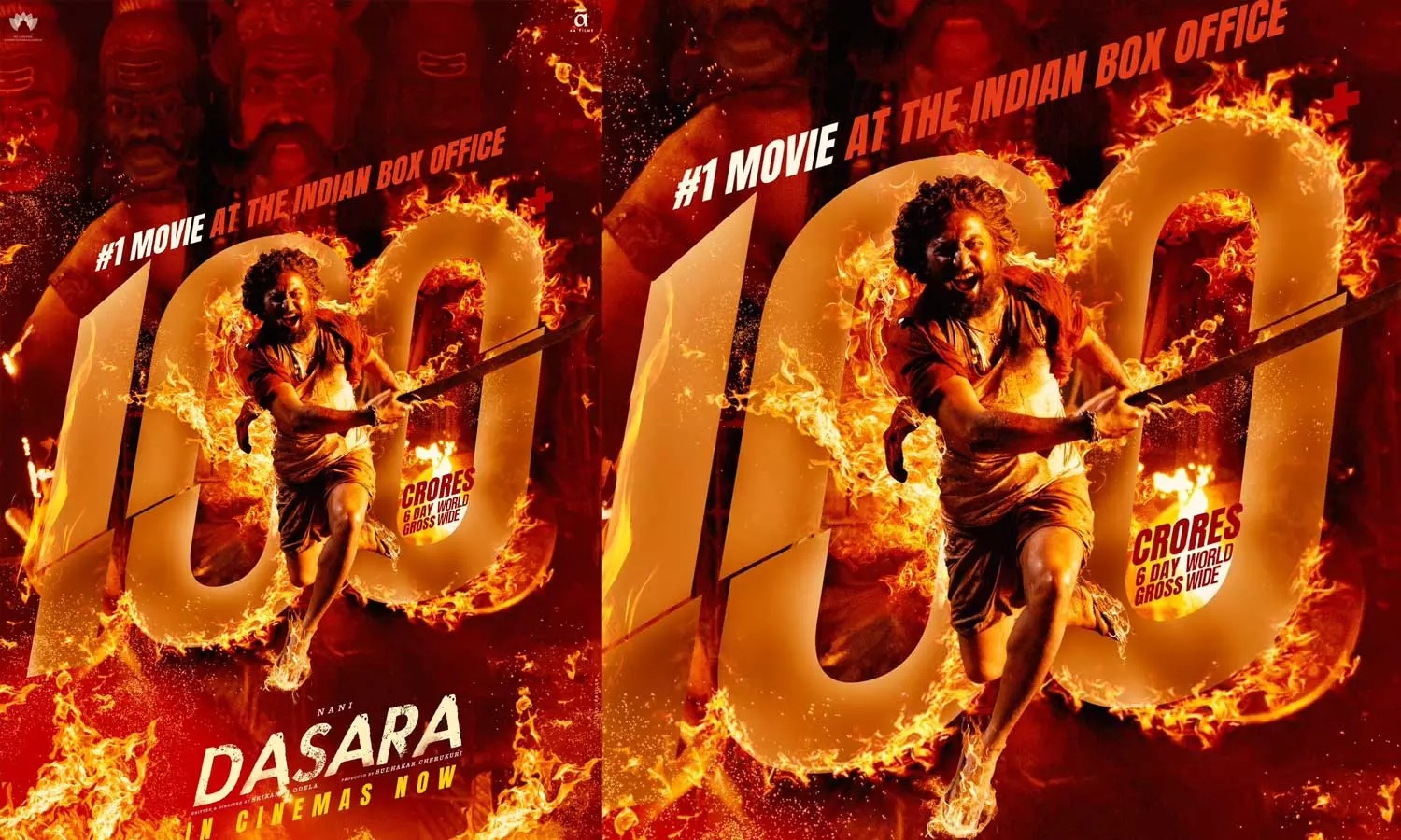 100 கோடி ரூபா வசூலை எட்டிய தசரா திரைப்படம் ! - SooriyanFM Gossip ...